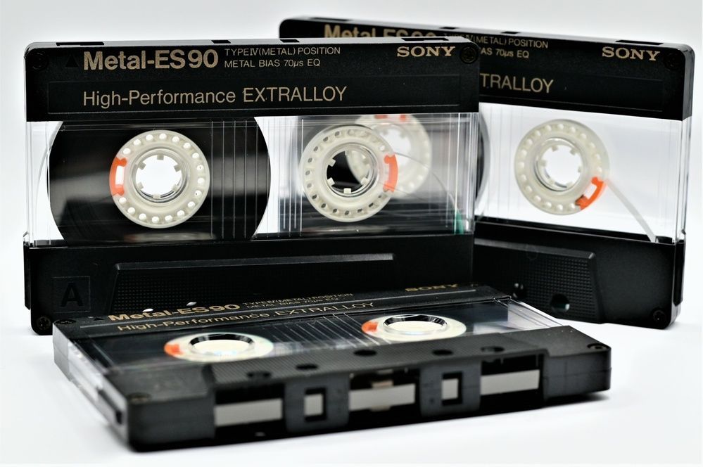Tapestore:Аудіокасета SONY METAL-ES 90 (1985) Type IV Metal Position