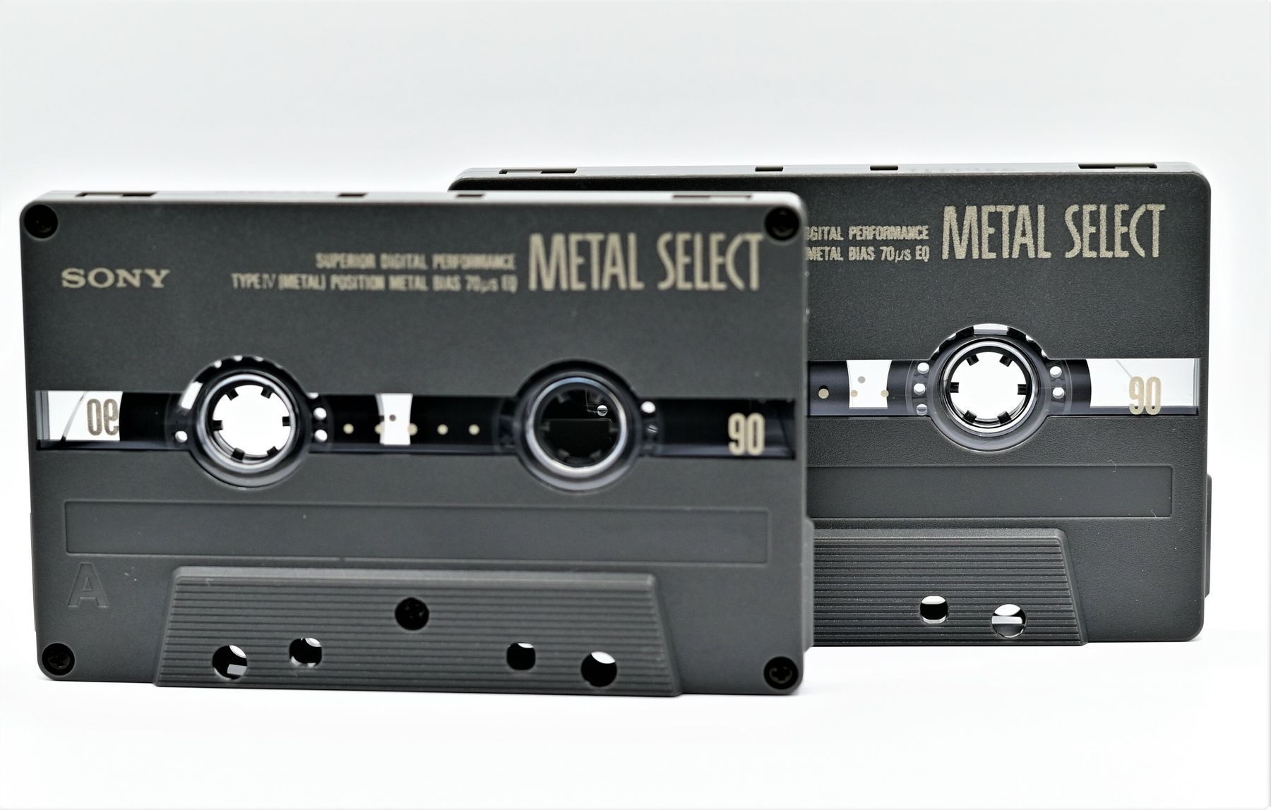 Tapestore: Аудіокасета SONY METAL SELECT (1990) Type IV Metal Position