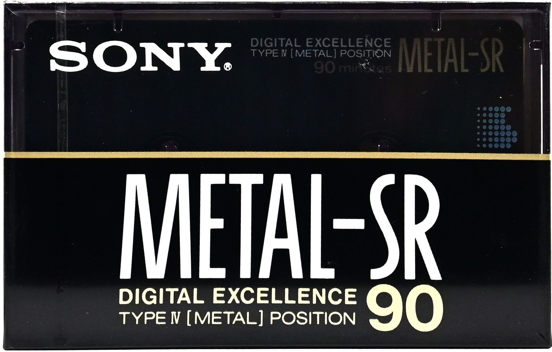 Tapestore: Аудіокасета SONY METAL SR 90 (1989)