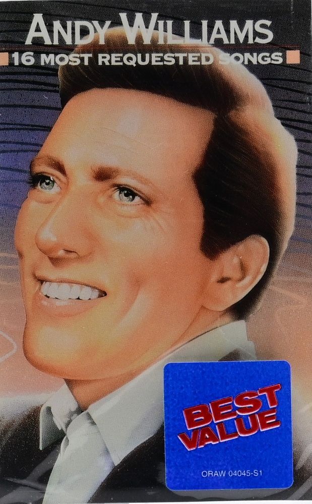 Tapestore: Аудіокасета Andy Williams – 16 Most Requested Songs (запакована)