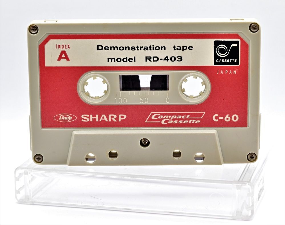 Tapestore: Аудіокасета SHARP Demonstration Tape