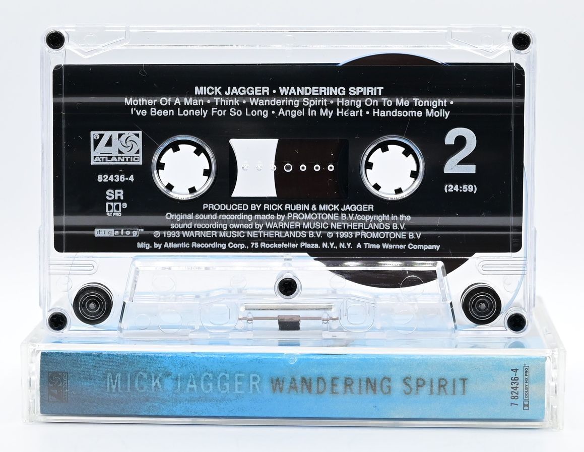 Tapestore: Mick Jagger – Wandering Spirit