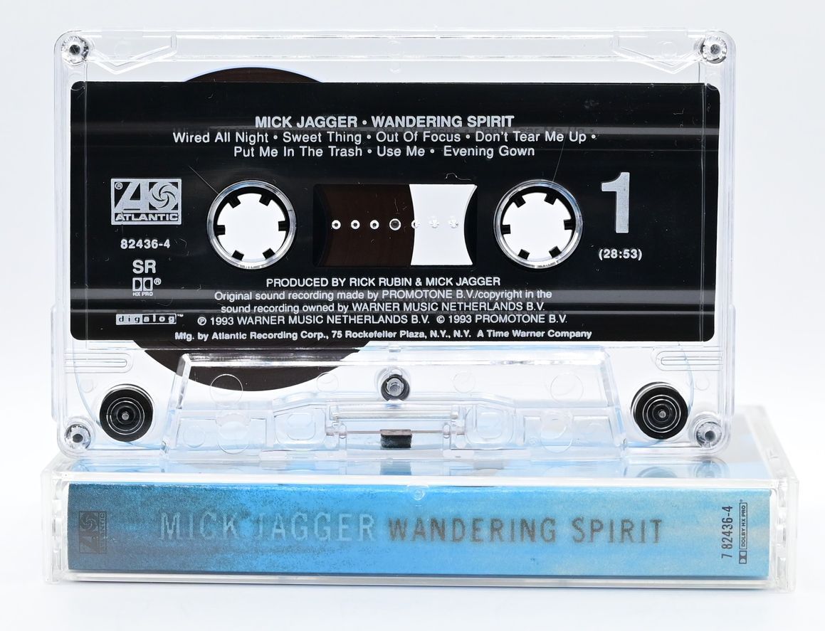 Tapestore: Mick Jagger – Wandering Spirit