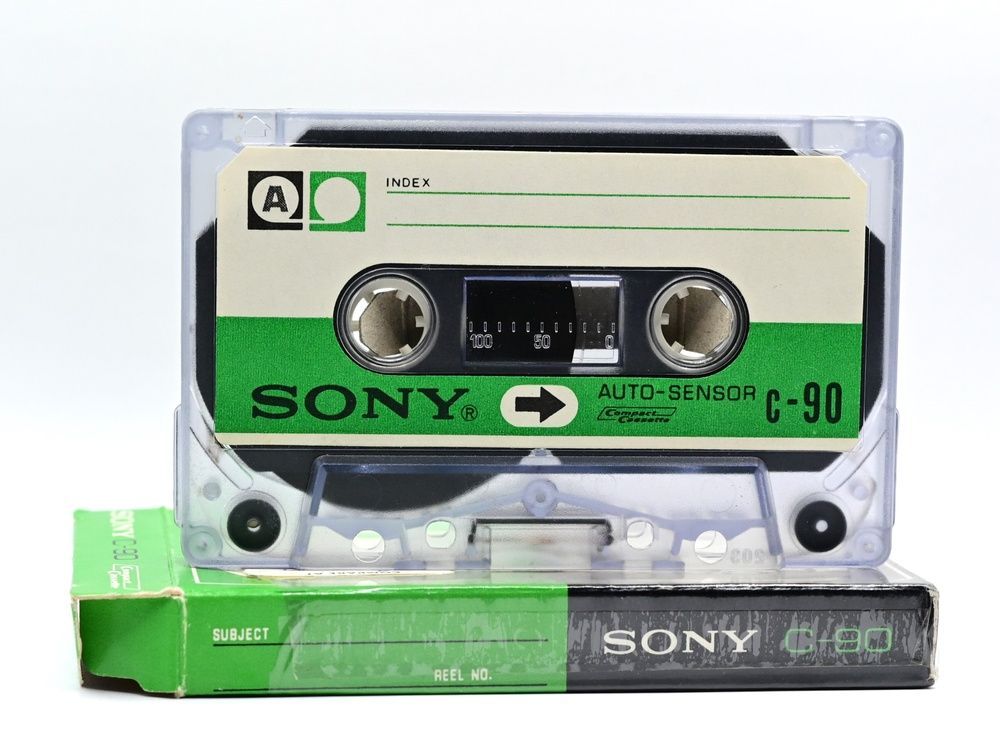 Tapestore: Аудіокасета SONY С 90 (1970) Type I