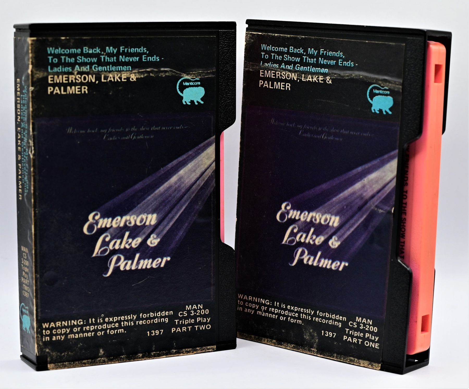 Tapestore: Аудіокасета: Emerson, Lake & Palmer – Welcome Back My Friends
