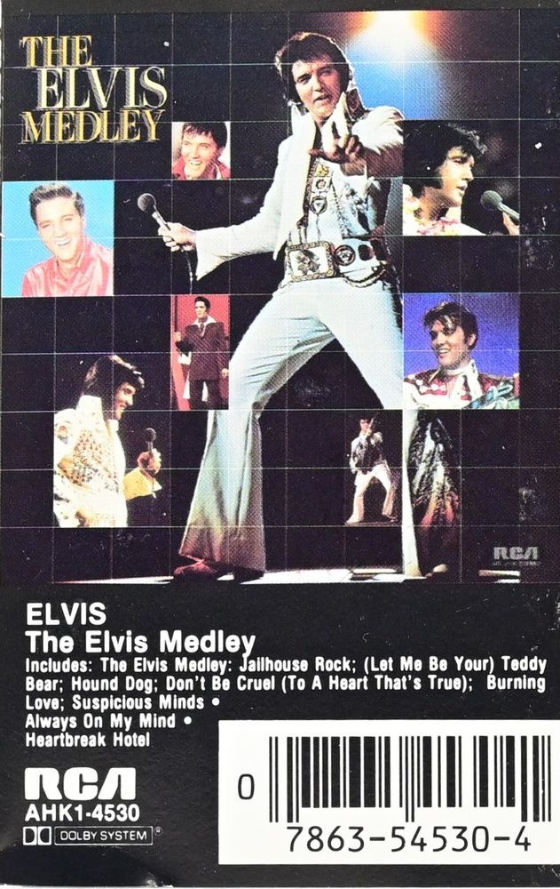 Tapestore: Аудіокасета Elvis Presley ‎– The Elvis Medley